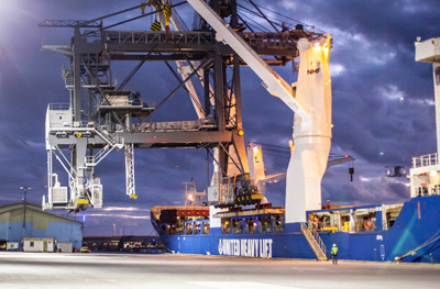 Cargill welcomes arrival of export mobile ship loader | Cargill Australia